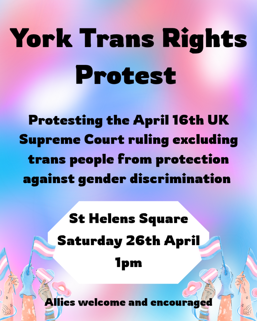 Trans and Disability Rights: Intersectionality - York Disability Rights ...